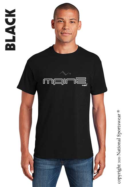 Maine T-Shirts 001 by National Sportswear - National Sportswear